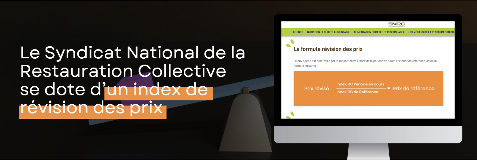 Le SNRC rend public l'index de révision des prix | RESTO-Today