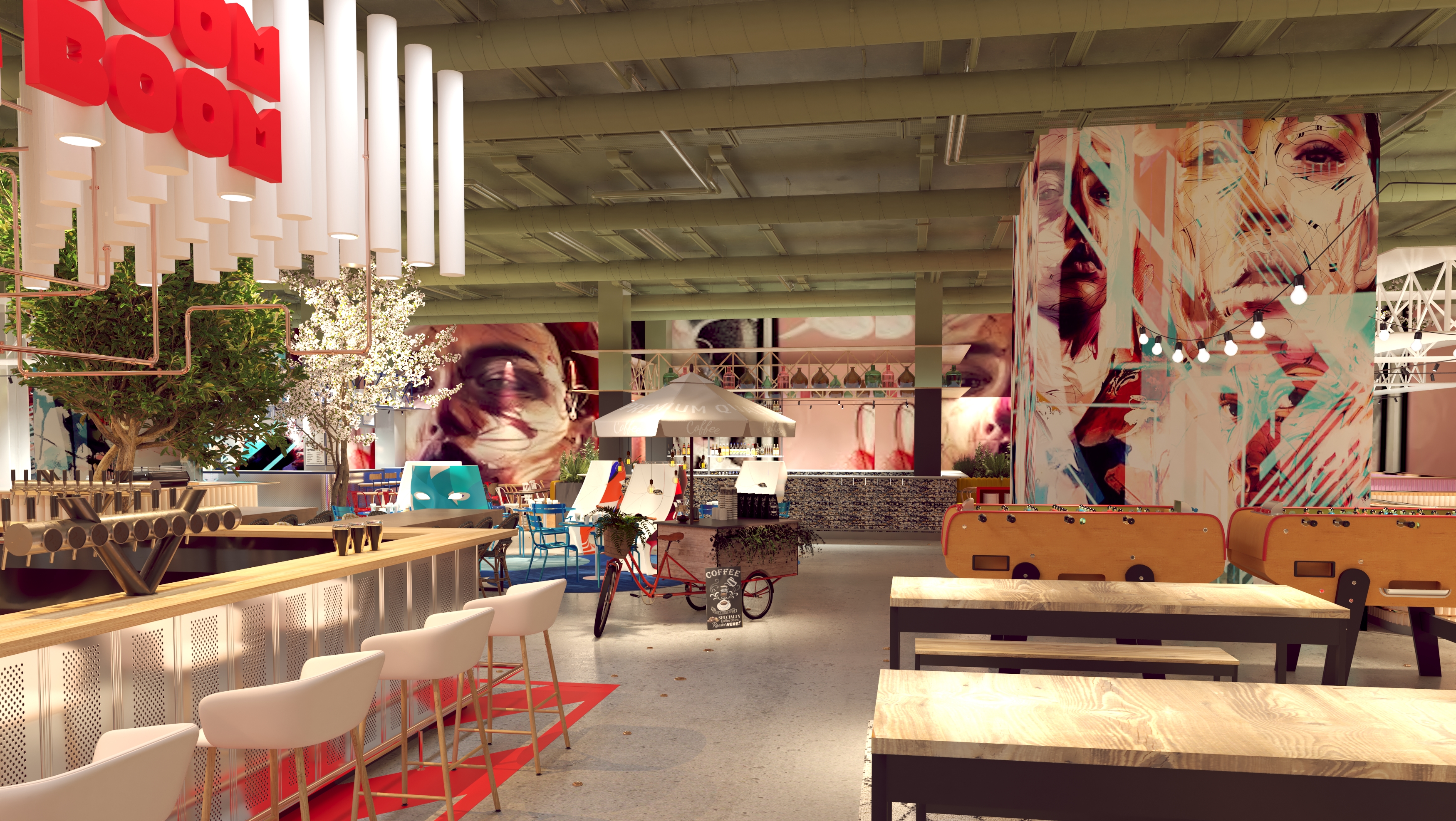 Boom Boom Villette inaugure son nouveau Food Market en janvier | RESTO ...