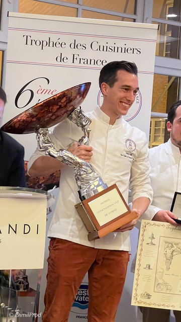 Matthieu Derible et Andria Carta triomphent au Trophée des Cuisiniers ...