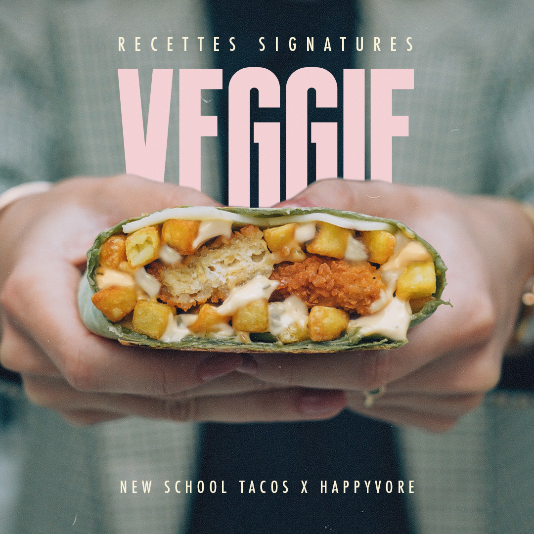 New School Tacos accélère sur le végétal avec HappyVore | RESTO-Today