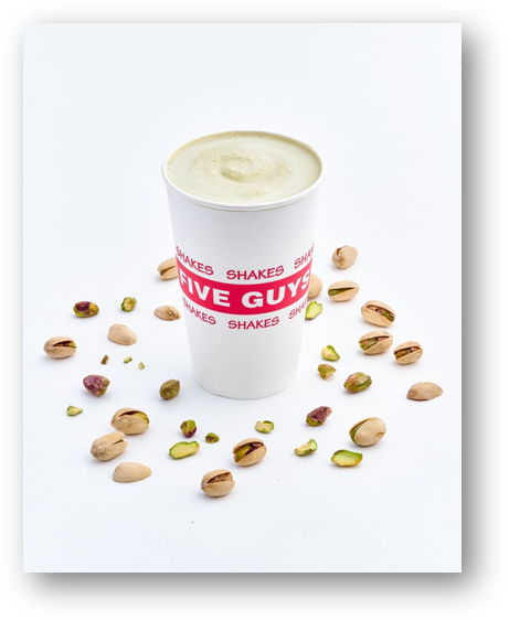 Five Guys dévoile son nouveau milkshake à la pistache en édition ...